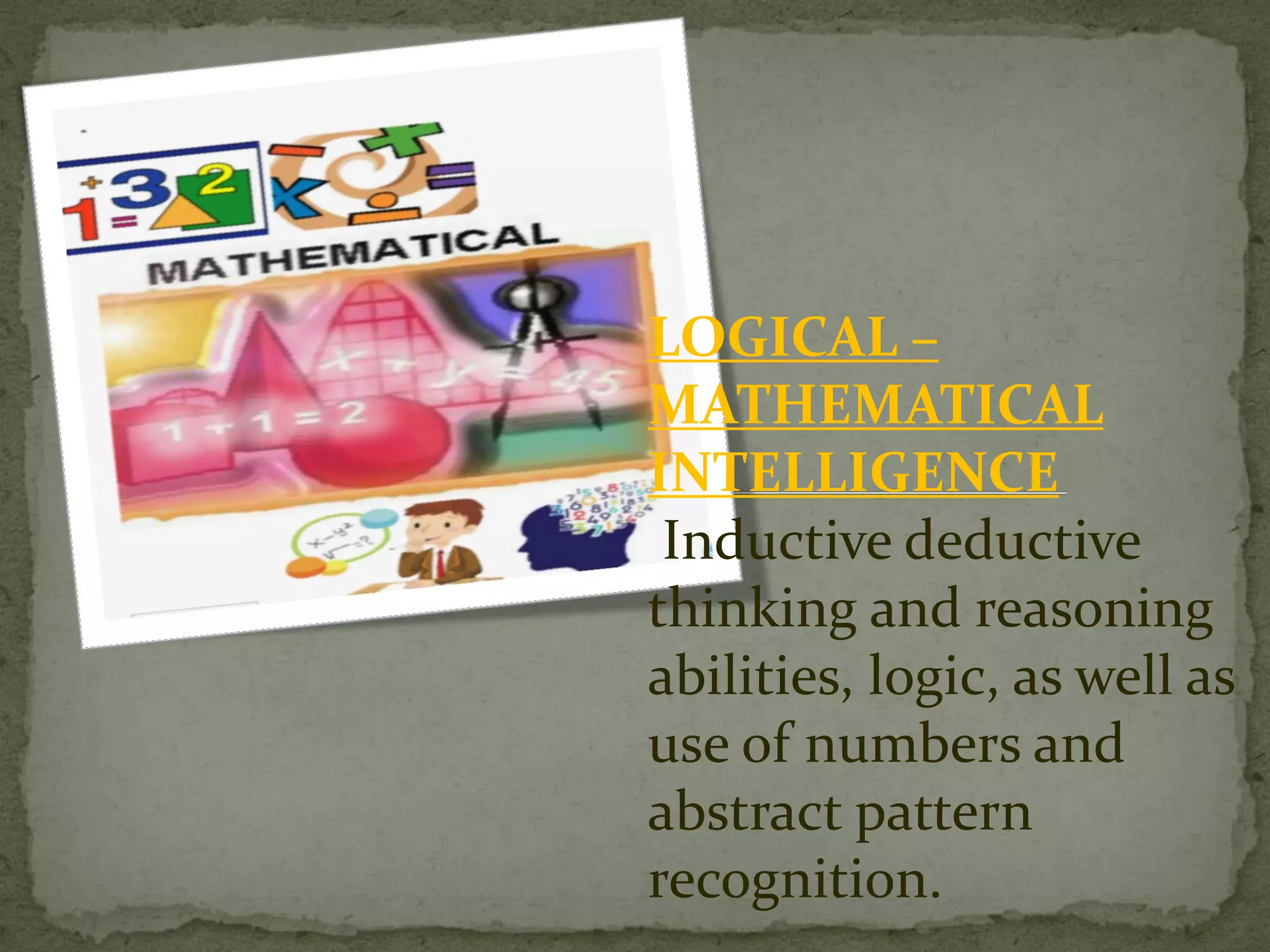 Collage of the topic multiple intelligence | PDF