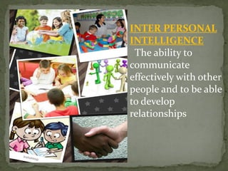 Collage of the topic multiple intelligence | PDF