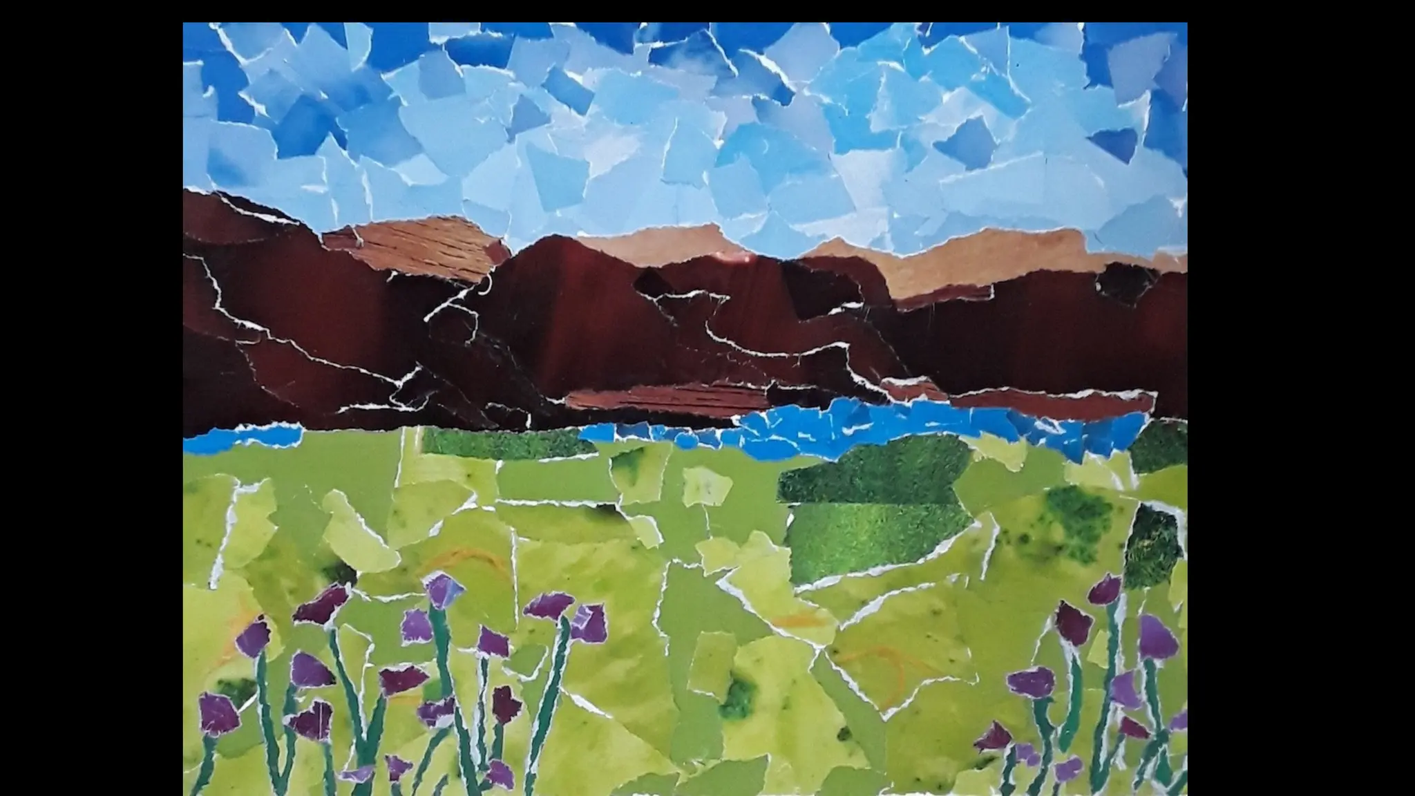 collage art lessons for secondary class.pptx