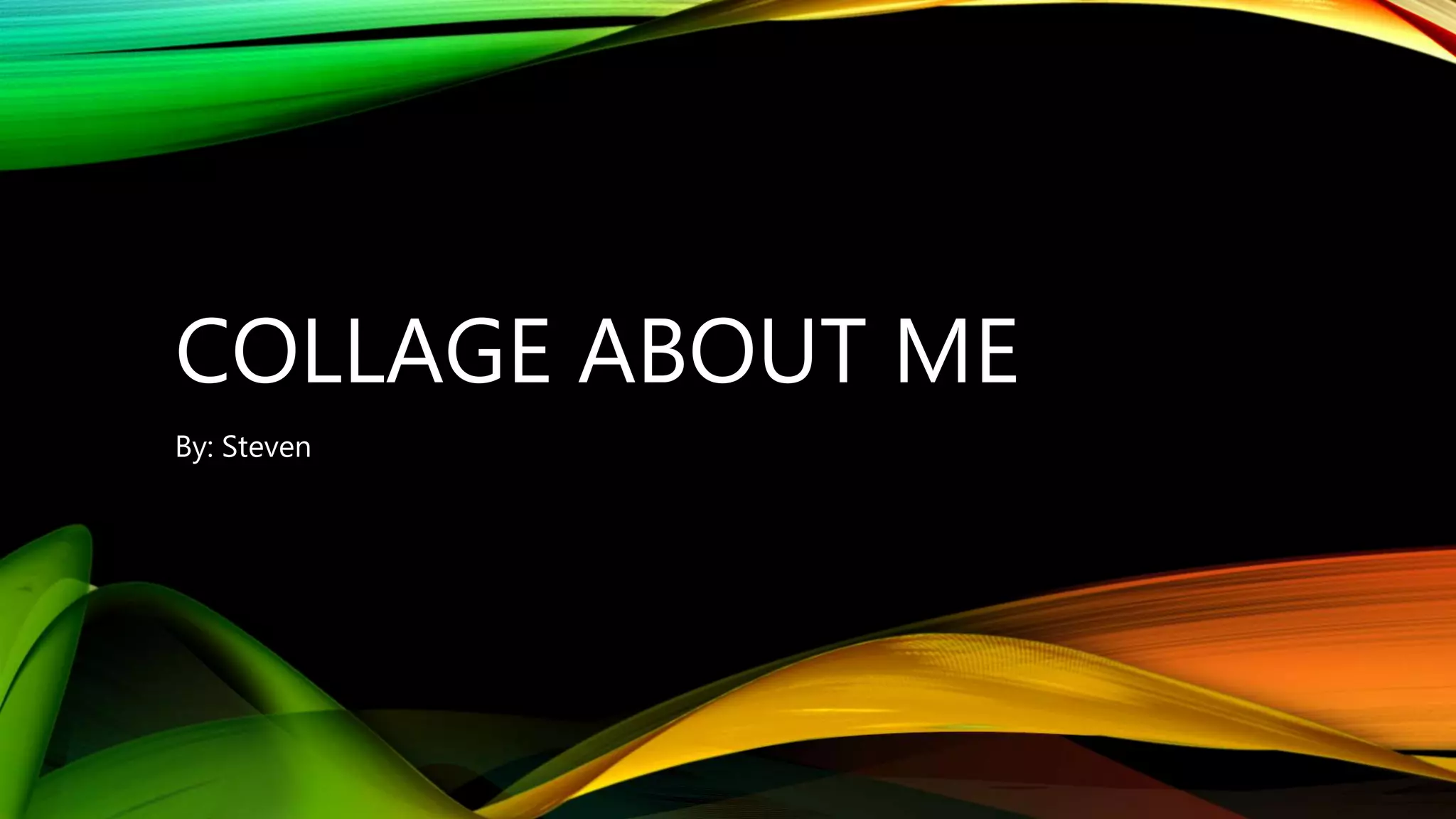 Collage about me | PPT