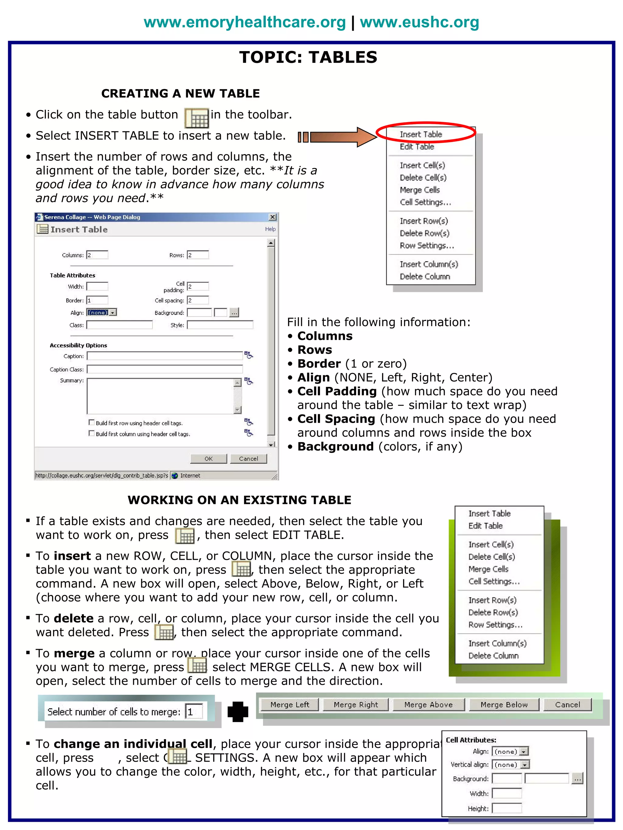 Collage Cheatsheet | PPT