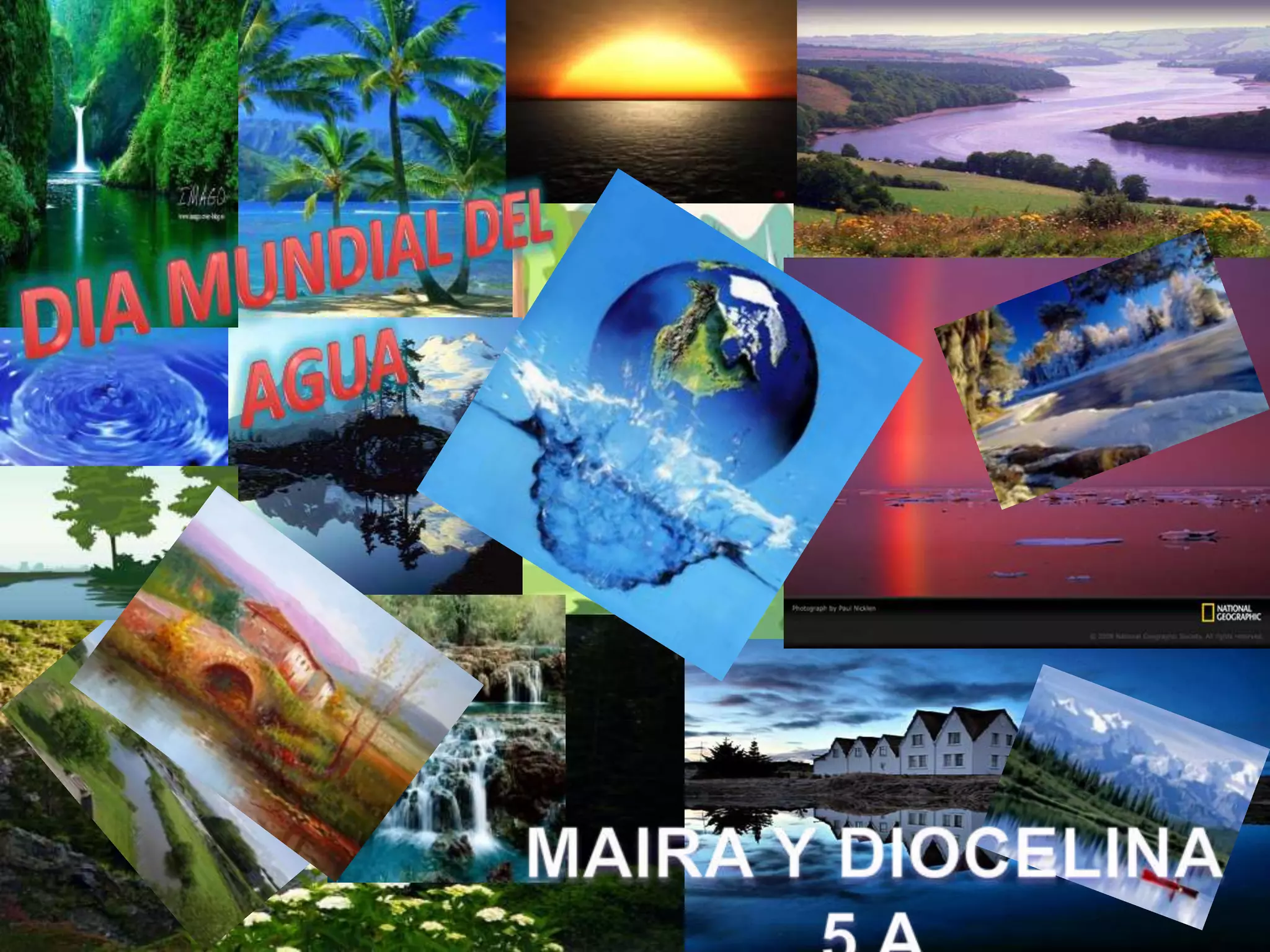 Collage Dia Mundial Del Agua | PPTX