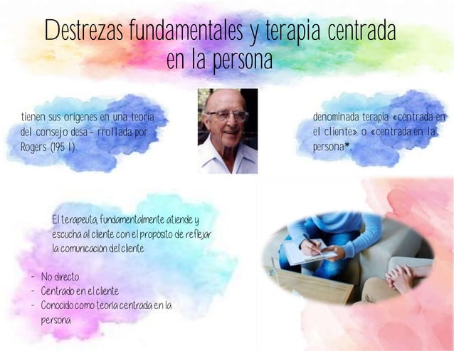 Destrezas fundamentales y terapia centrada en la persona | PPT