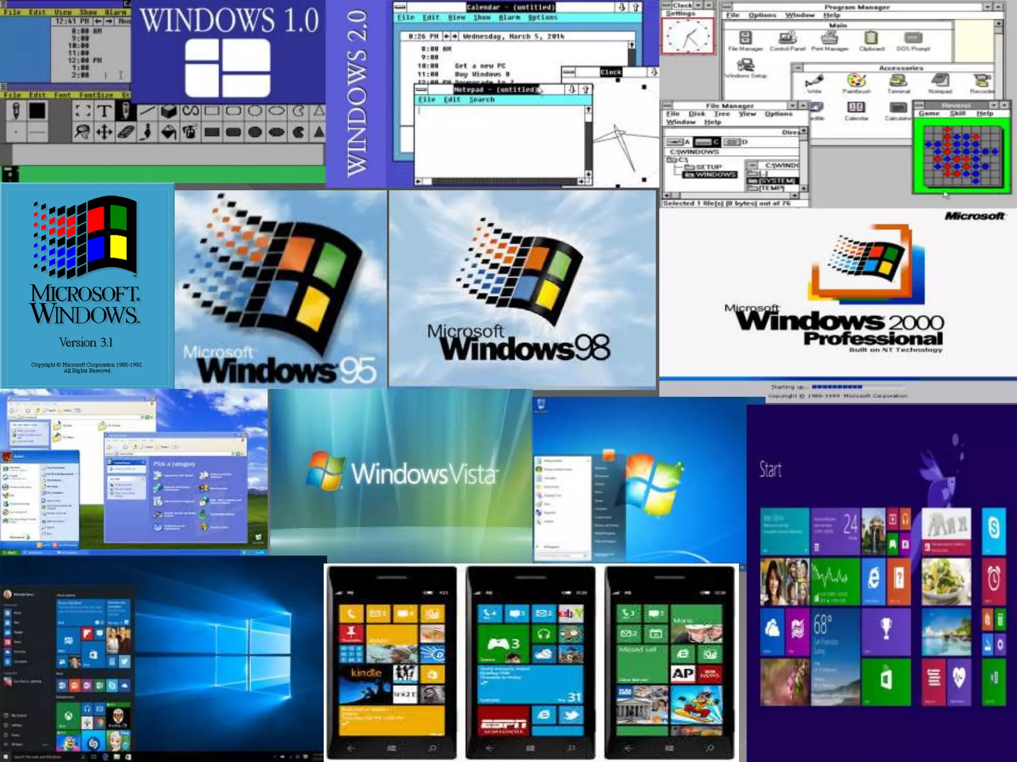 Collage microsoft y windows | PPT