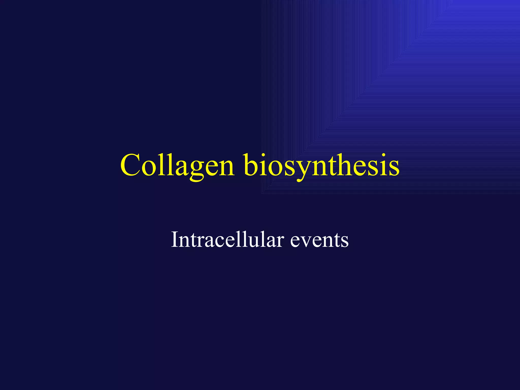 Collagen Biochemistry | PPT