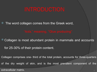 The role of collagen in periodontics.ppt