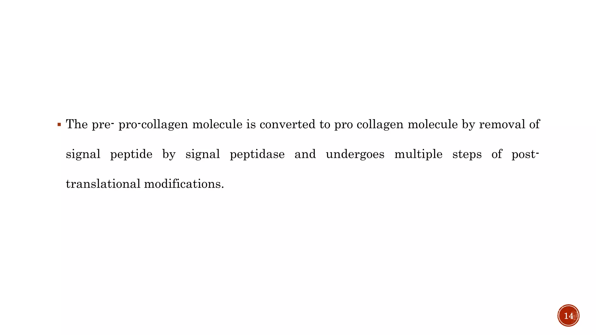 Collagen and collagen disorders | PPTX