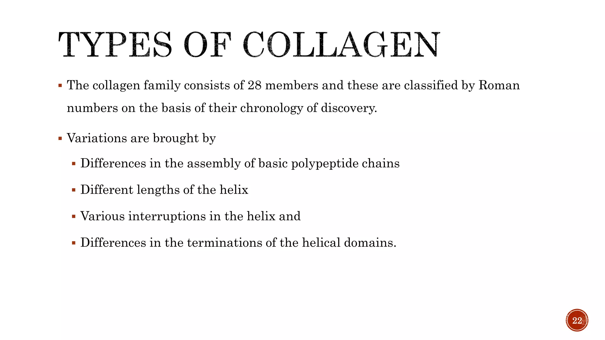 Collagen and collagen disorders | PPTX