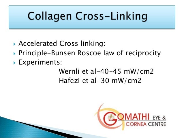 Collagen Cross Linking