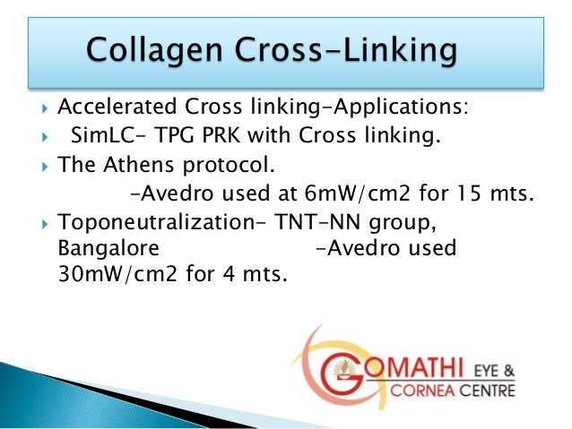Collagen Cross Linking