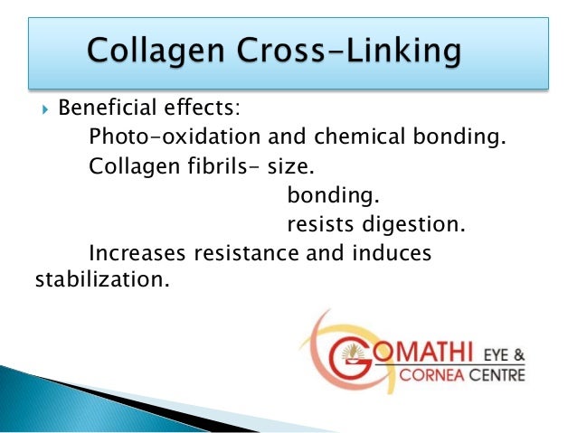 Collagen Cross Linking