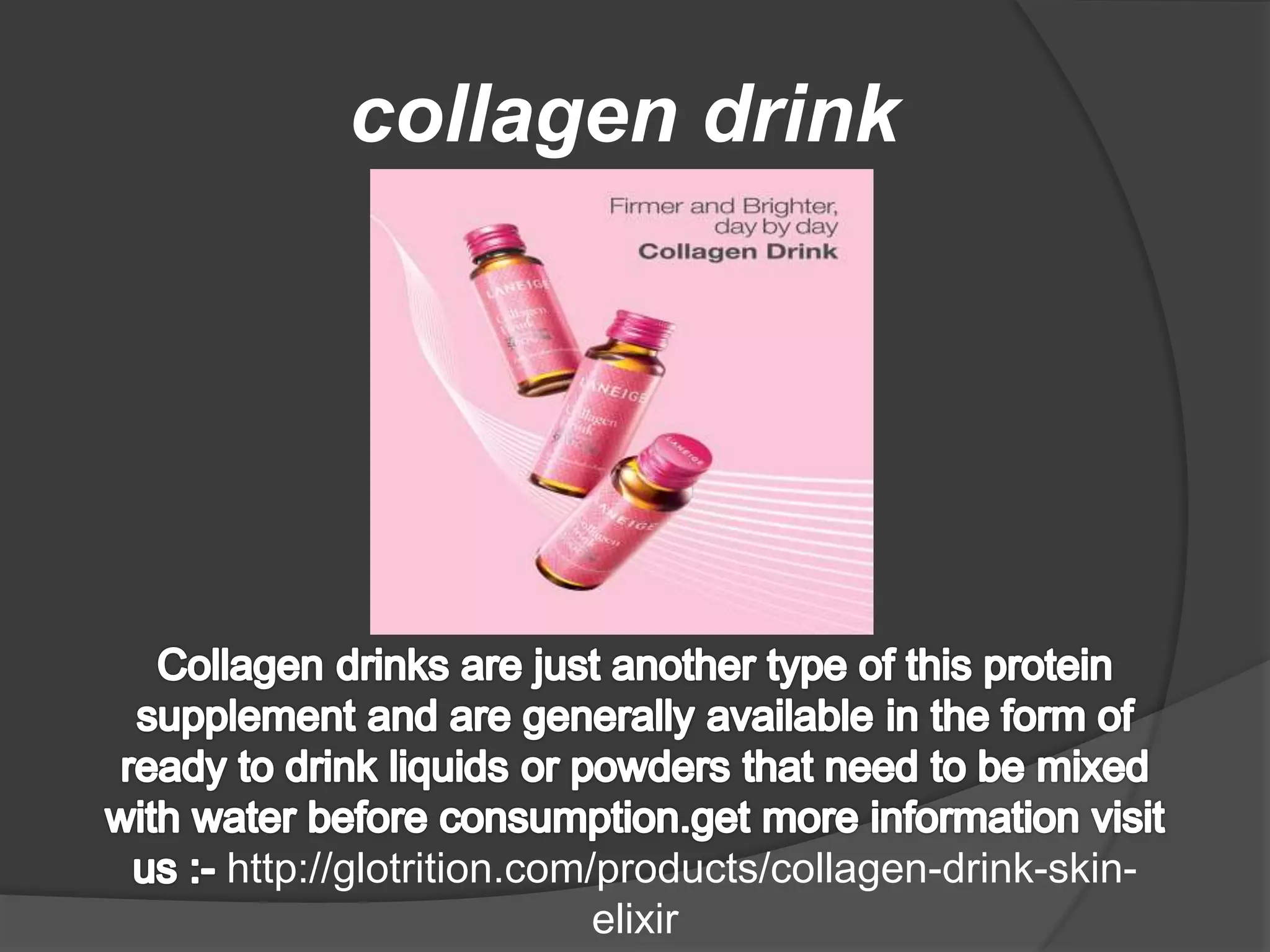 collagen drink | PPTX | Skin Care | Beauty