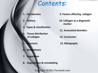 Collagen & its disorders | PPT