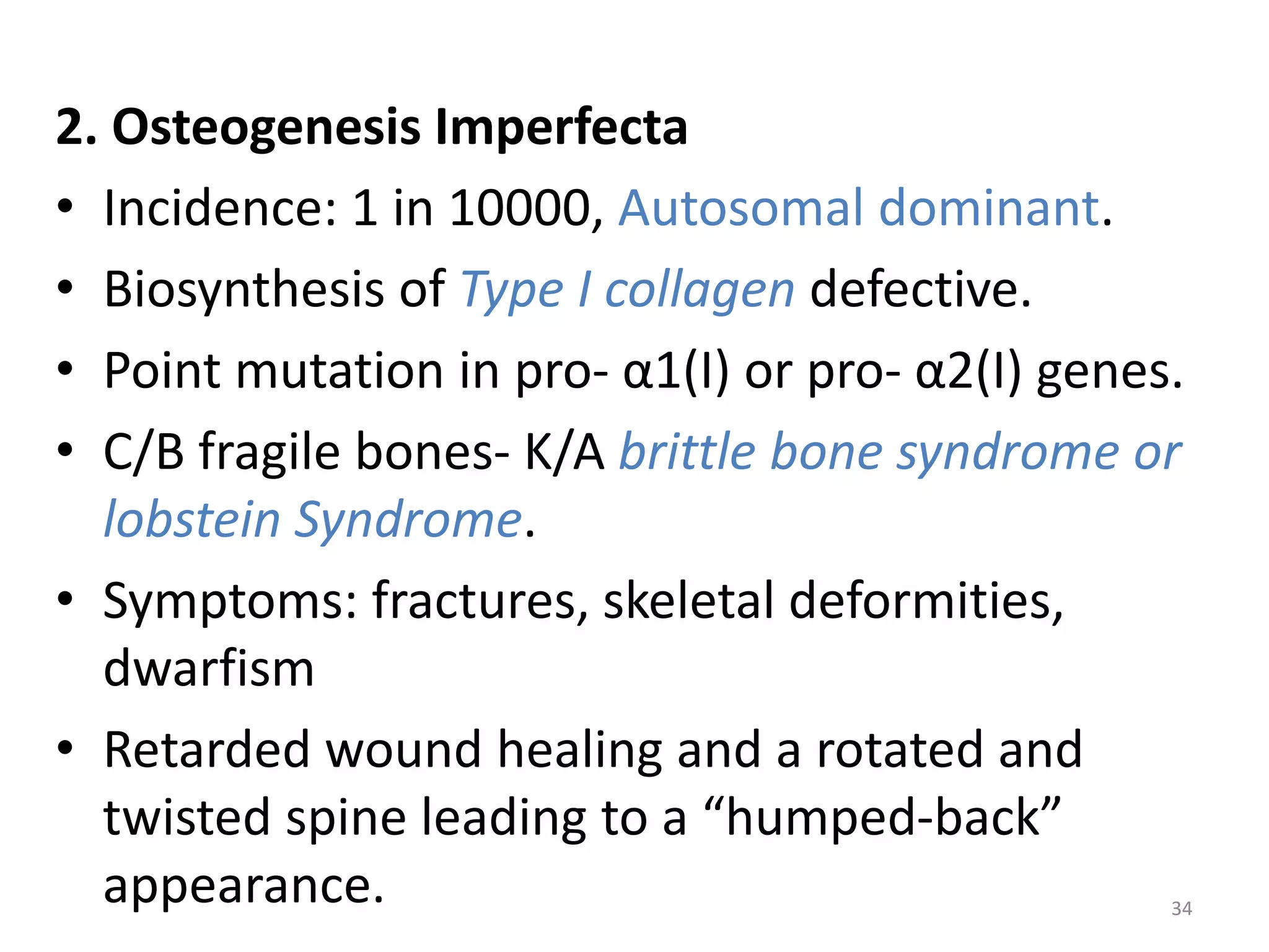 Collagen and its disorders | PPTX