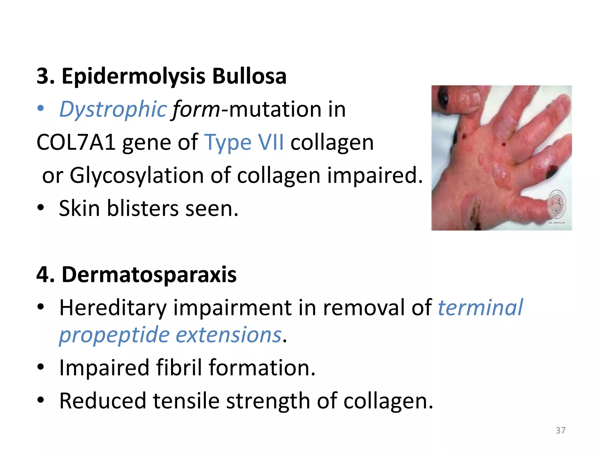 Collagen and its disorders | PPTX