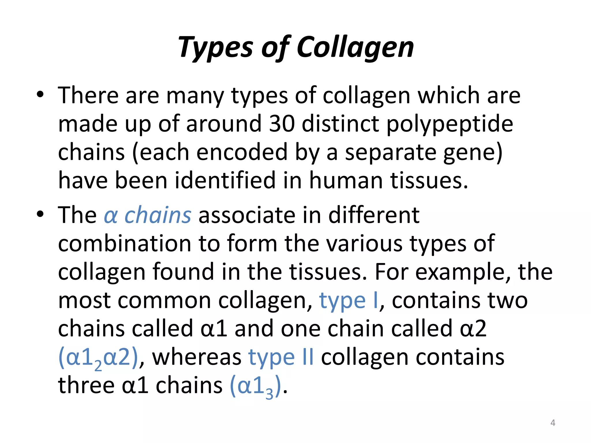 Collagen and its disorders | PPTX | Chemistry | Science