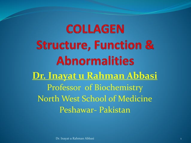 Collagen ppt(1) | PPTX | Genetics | Science