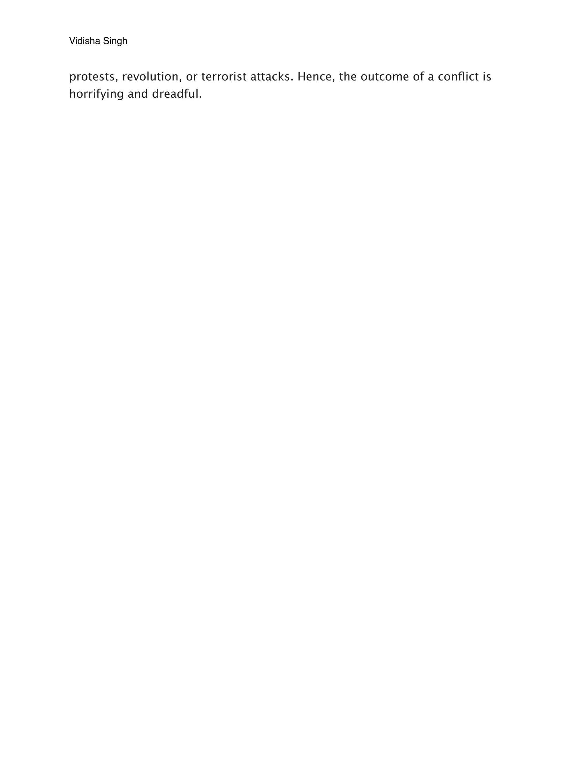 Collage of Conflicts | PDF