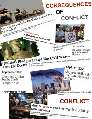 Collage of Conflicts | PDF