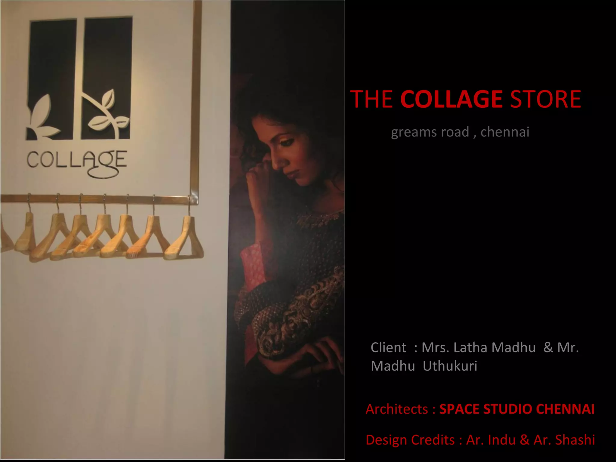 COLLAGE - RETAIL STORE DESIGN | PPT