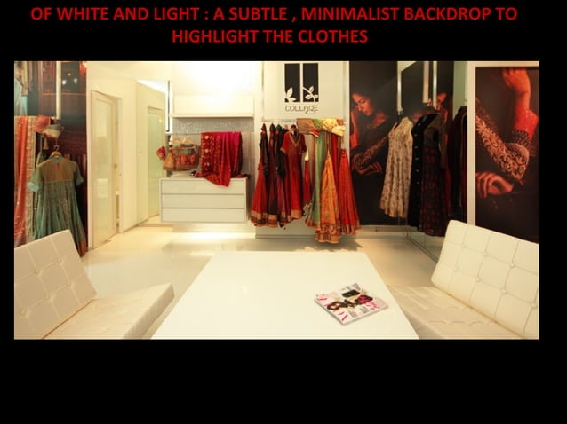 COLLAGE - RETAIL STORE DESIGN | PPT