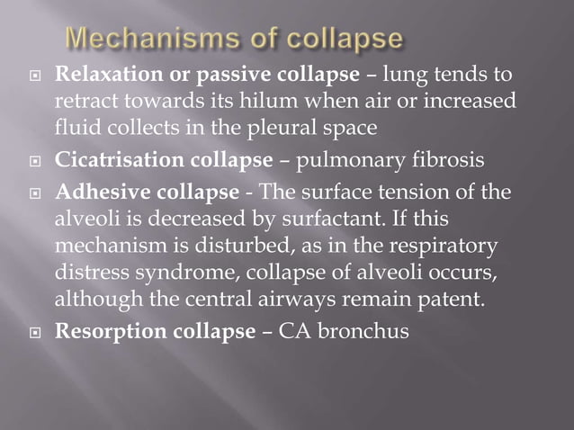 Collapse- RADIOLOGY | PPTX