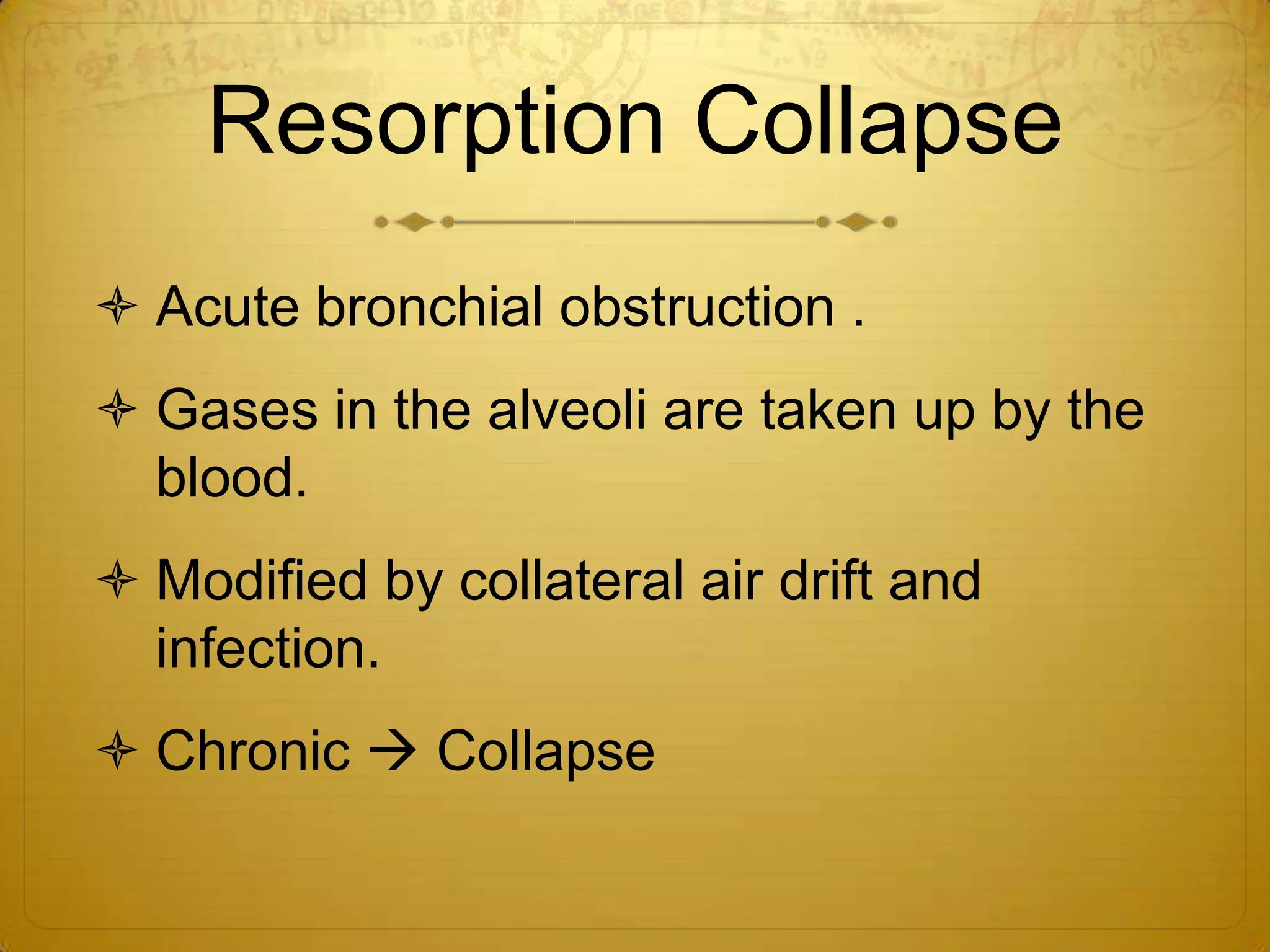 Collapse & consolidation made simple - chest X-rayz | PPTX