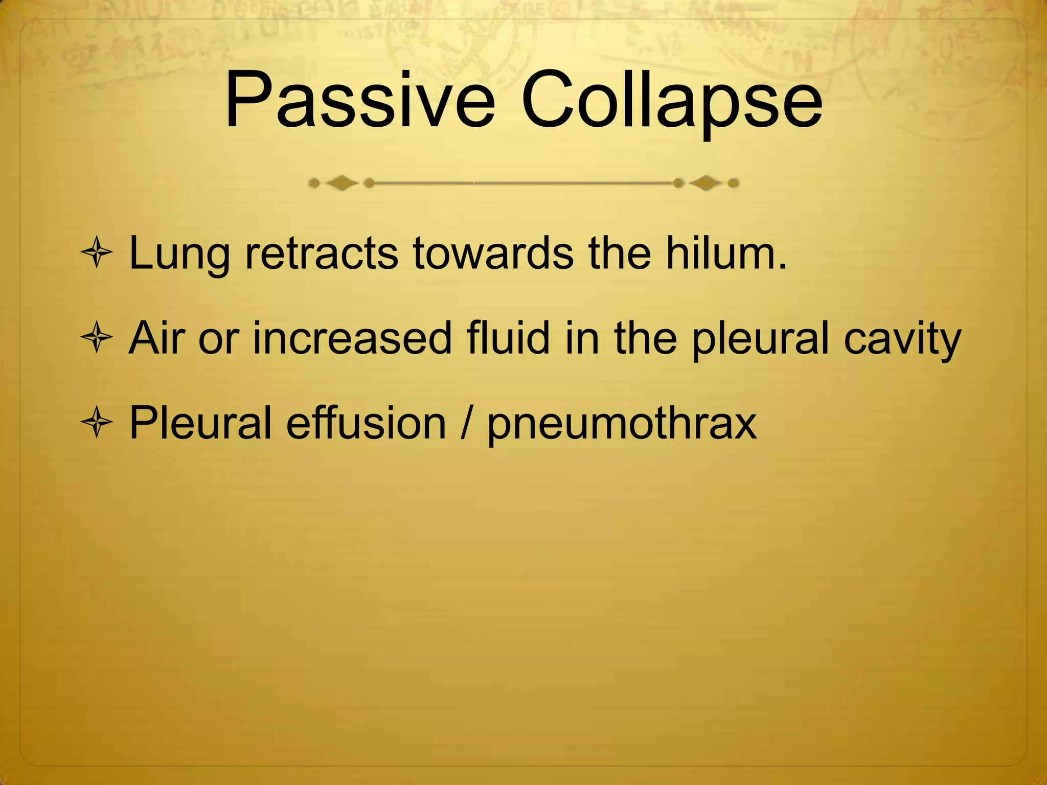 Collapse & consolidation made simple - chest X-rayz | PPTX