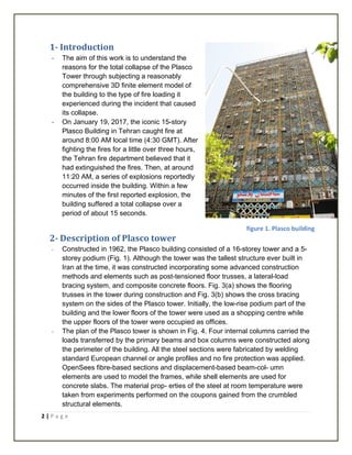 Plasco Building Collapse by fire | PDF