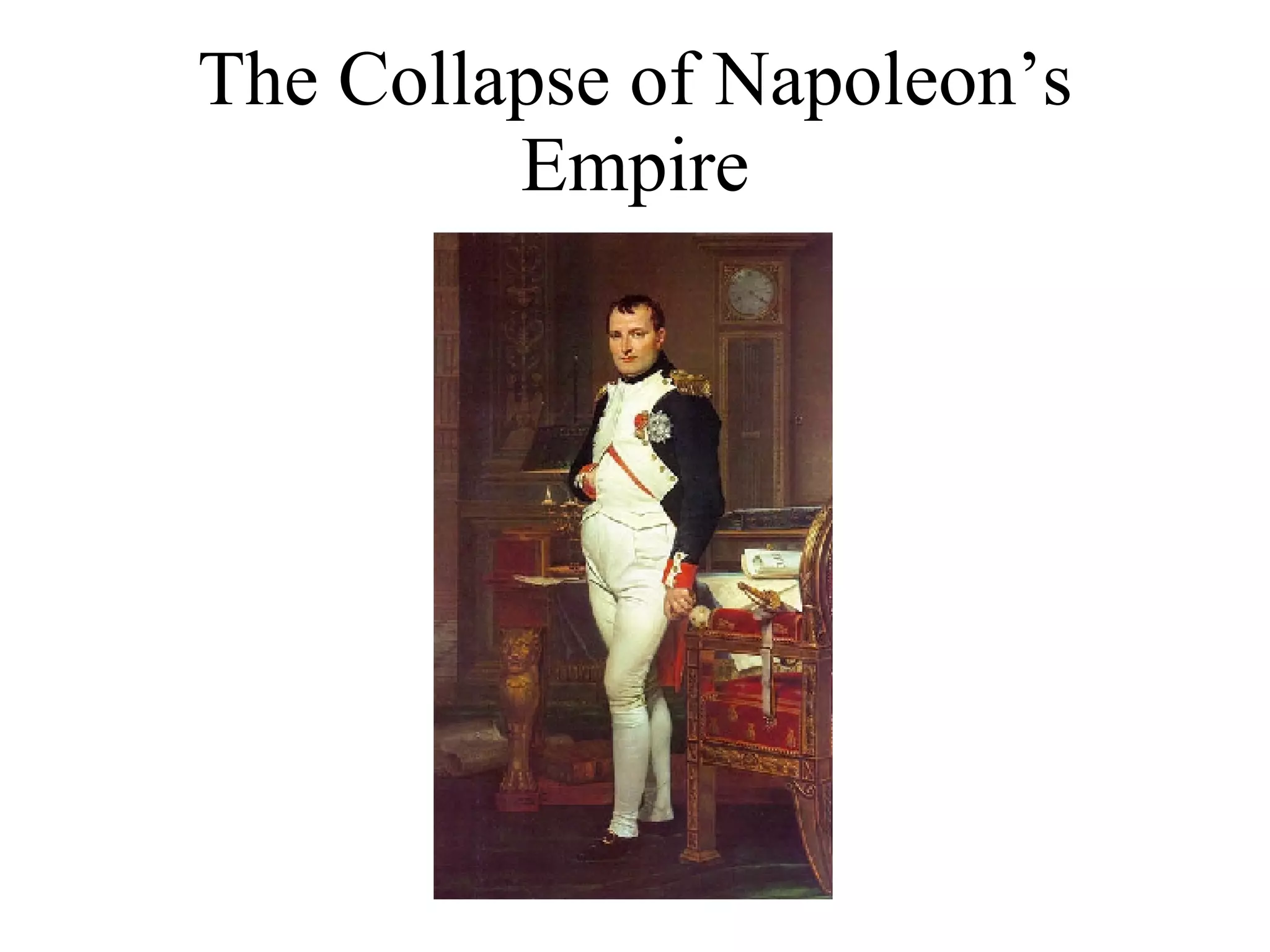 Napoleon & the Collapse of his Empire | PPT