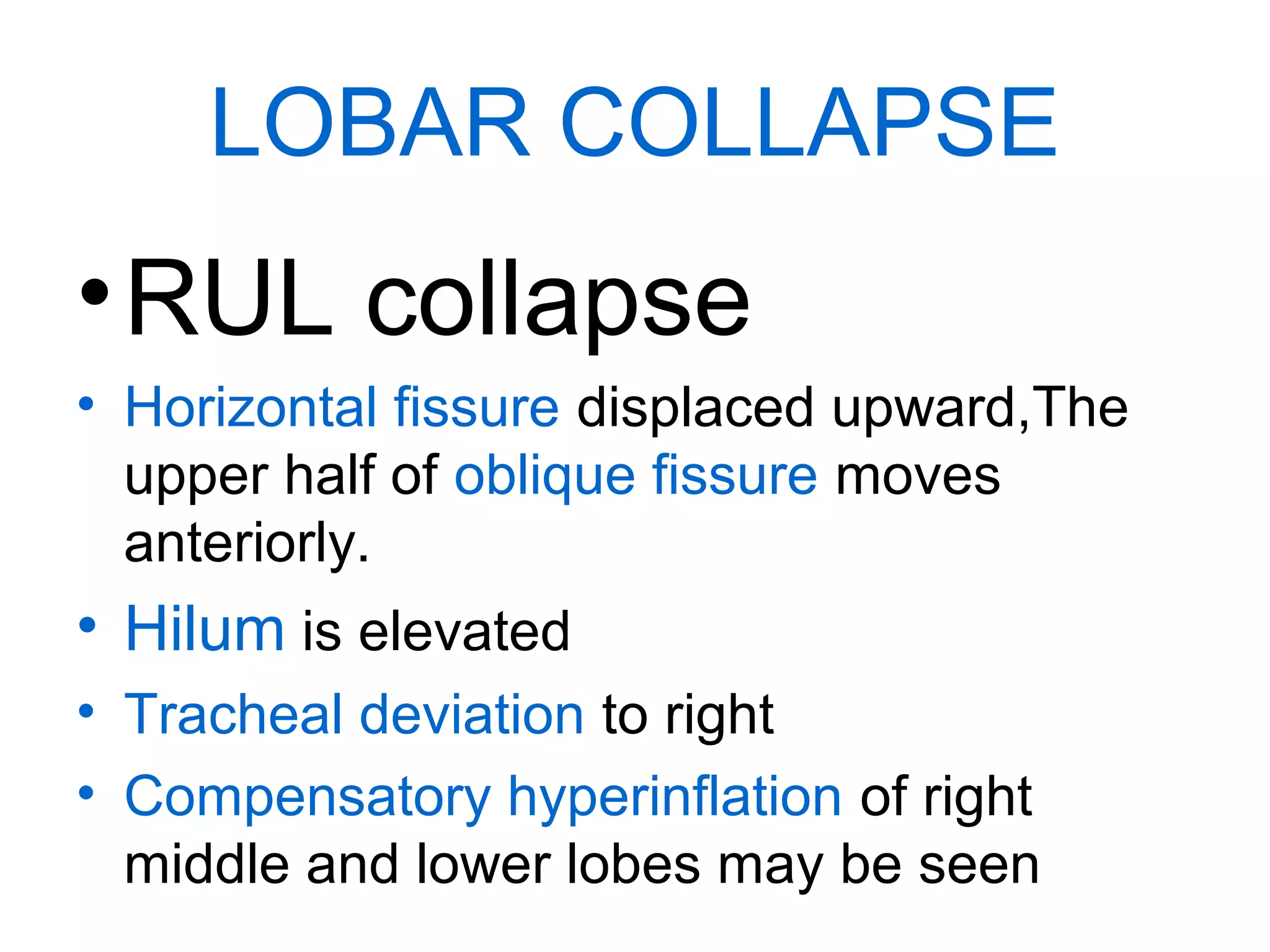 Collapse and consolidation Lung Radiology | PPT