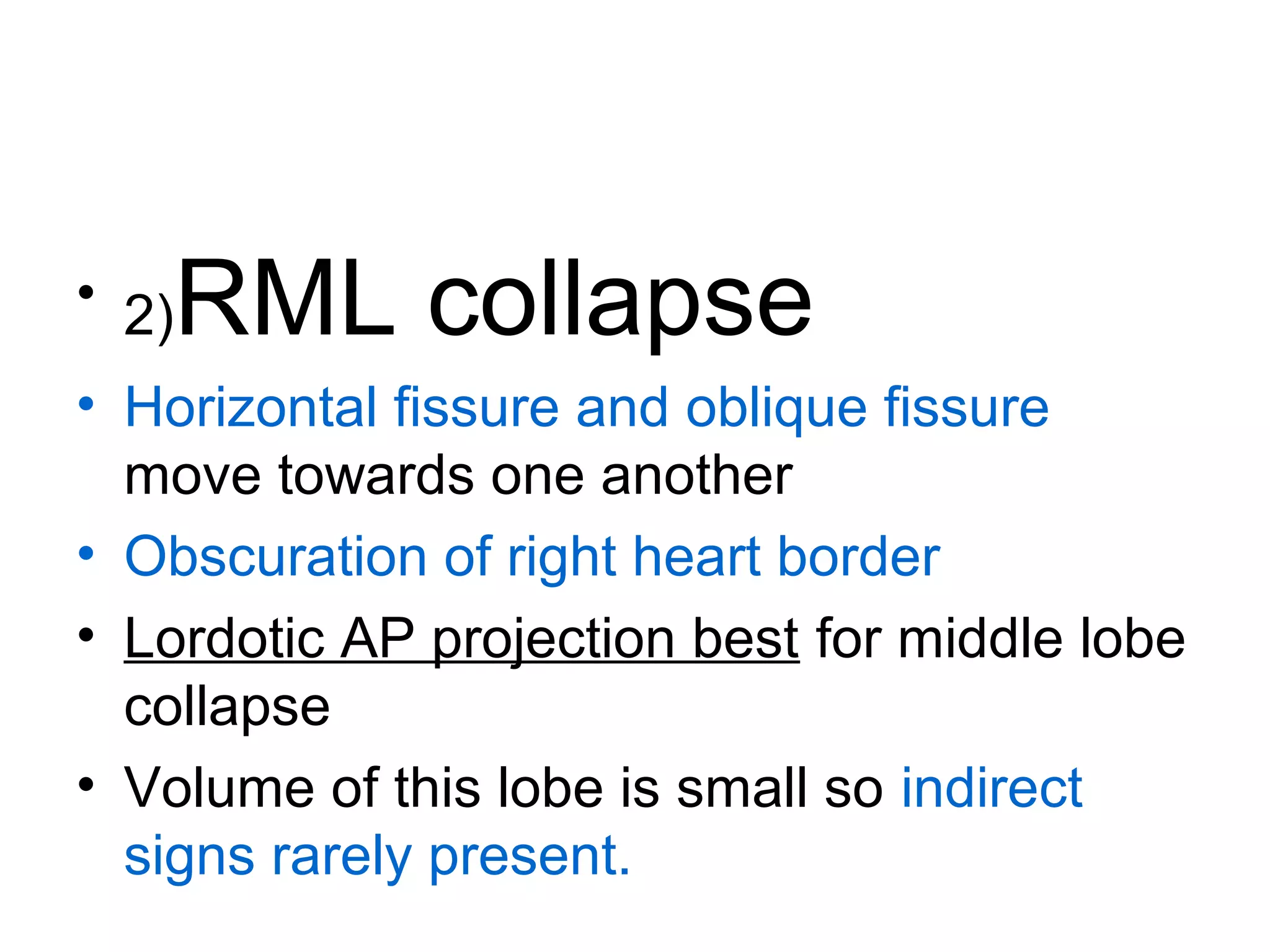 Collapse and consolidation Lung Radiology | PPT