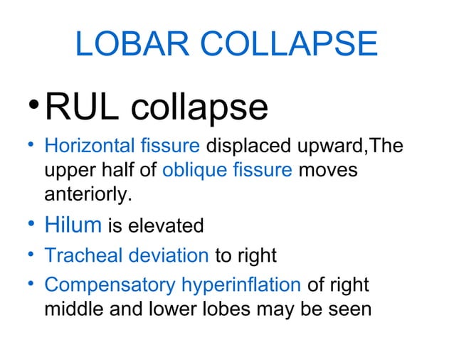 Collapse and consolidation Lung Radiology | PPT