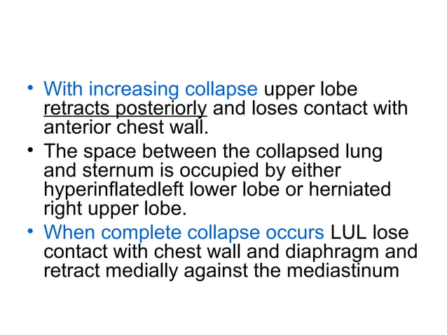Collapse and consolidation Lung Radiology | PPT