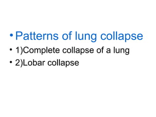Collapse and consolidation Lung Radiology | PPT