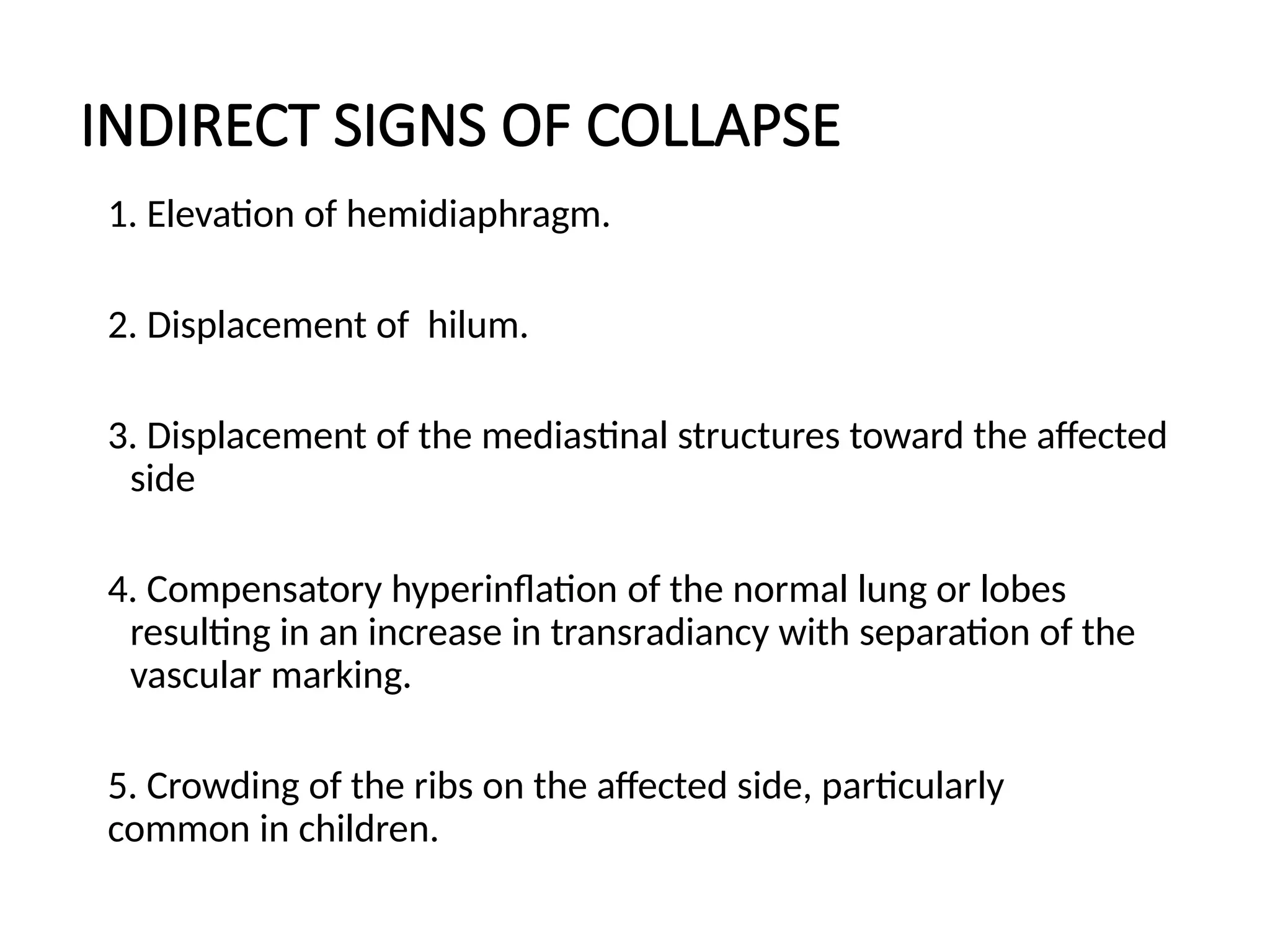 Collapse and Consolidation Pathology and radiology | PPTX