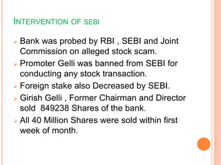 Collapse of global trust bank | PPT