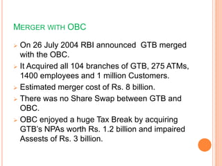 Collapse of global trust bank | PPTX