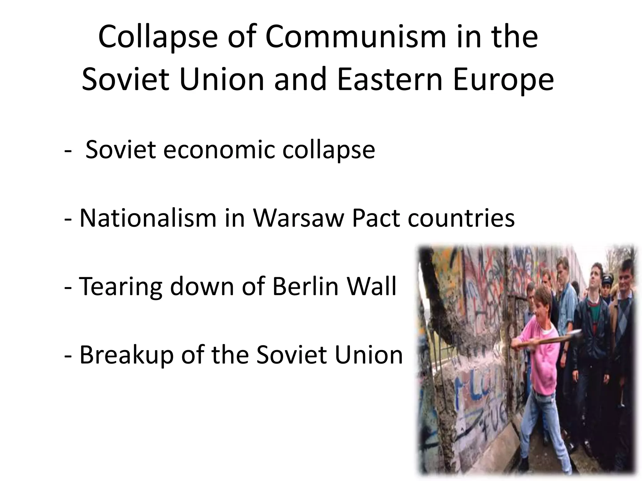 Collapse of Soviet Union | PPTX
