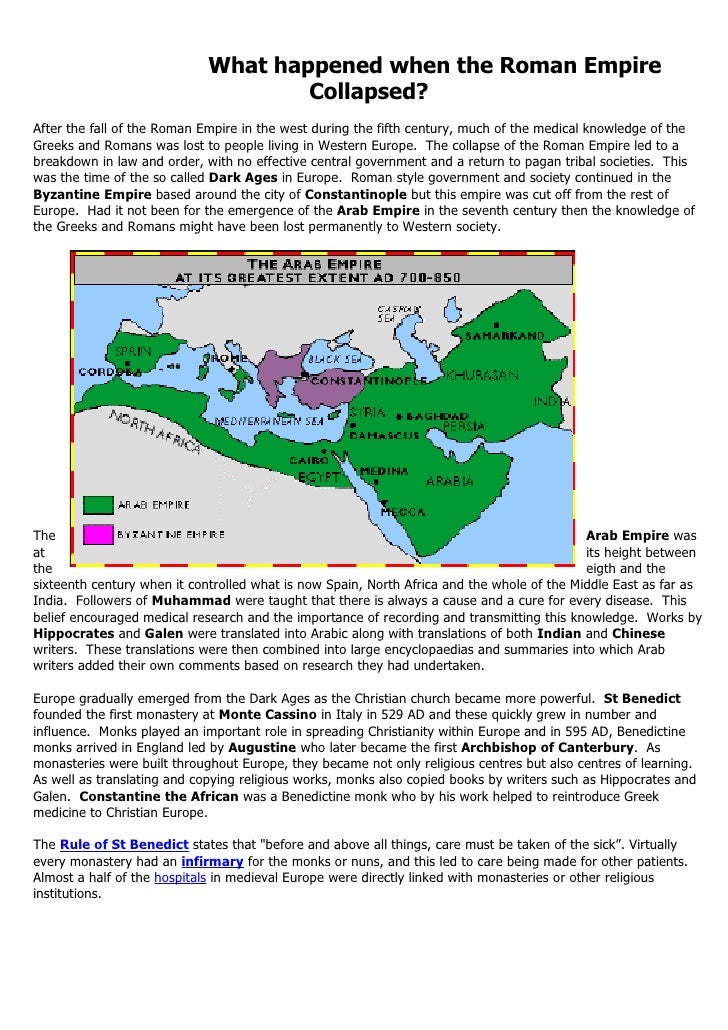 Collapse of the Roman Empire booklet