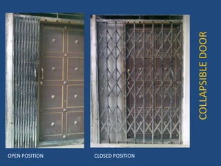 Collapsible door | PPTX
