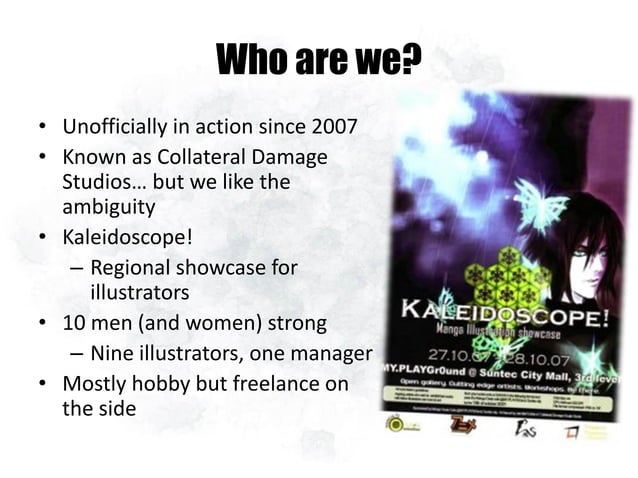 Collateral damage studios portfolio 2013 | PPT