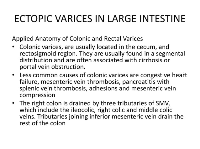 Collateral pathways in portal hypertension | PPTX