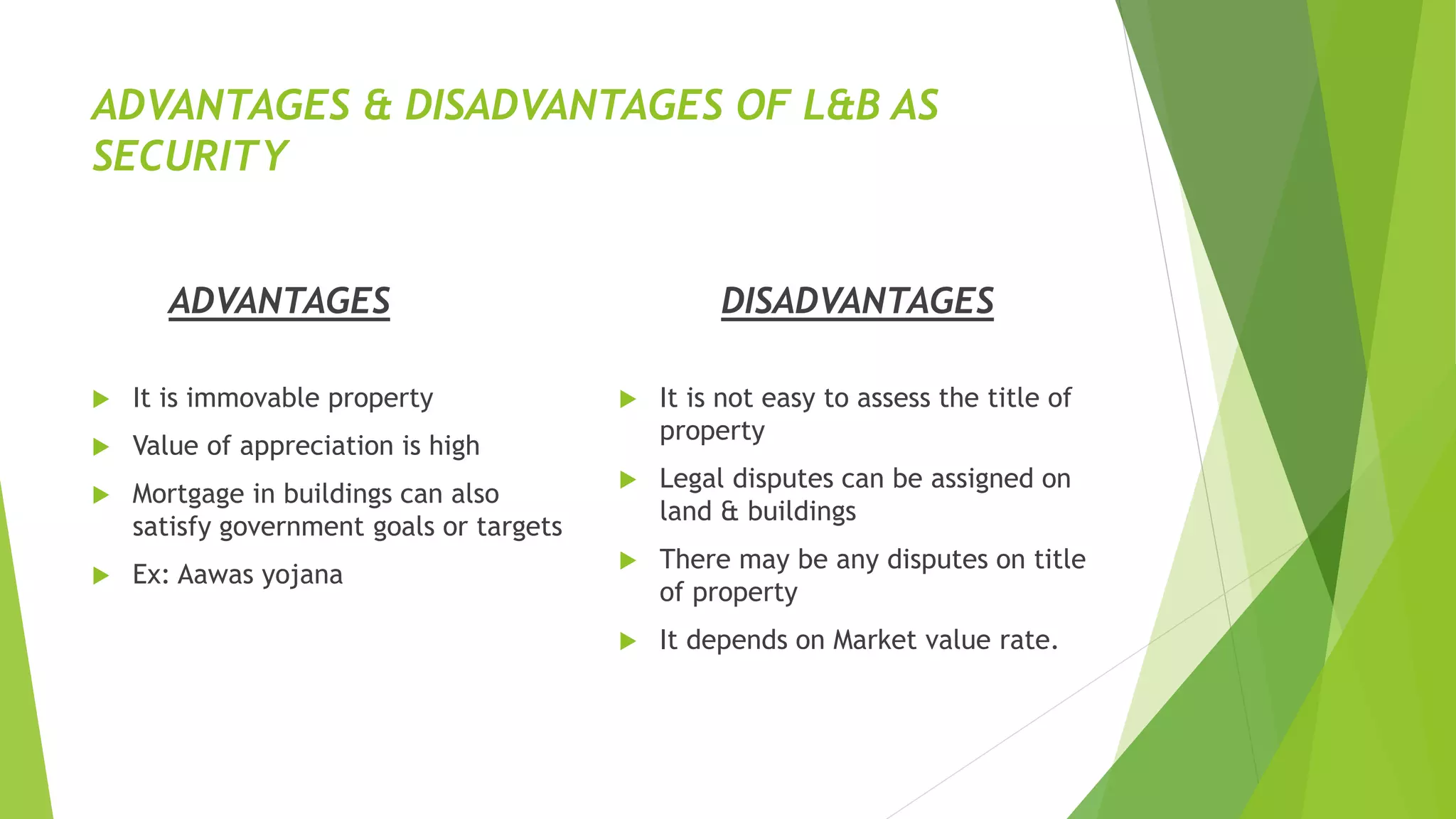 Collateral security | PPTX