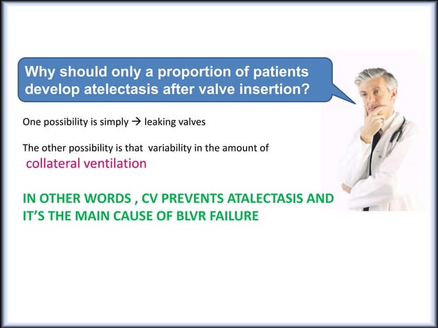 Collateral ventilation | PPTX | Lung and Respiratory Health | Diseases ...