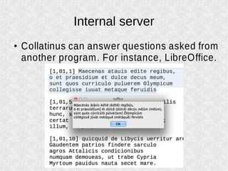 Collatinus: Lemmatizer and morphological analyzer for Latin texts | PDF