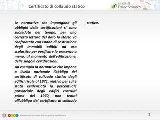 Certificato Collaudo Statico | PPT
