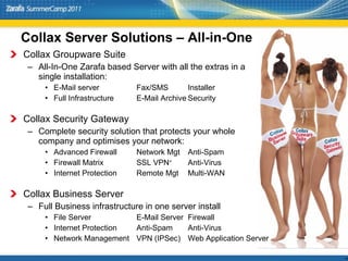 Collax final summercamp 2011 | PPT