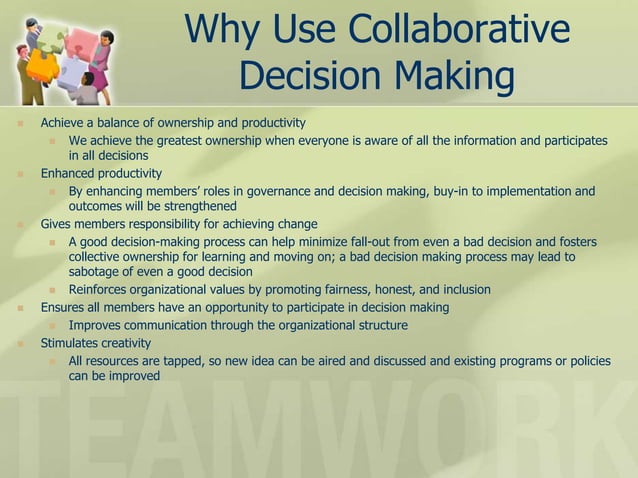Collaborative Decision Making - Updated | PPTX | Business | Business ...