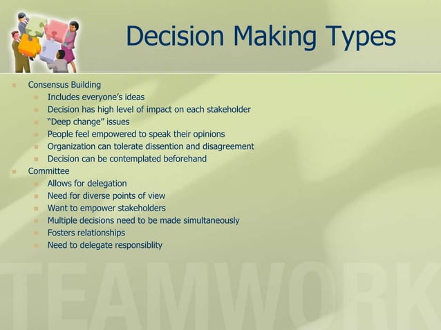 Collaborative Decision Making - Updated | PPTX | Business | Business ...